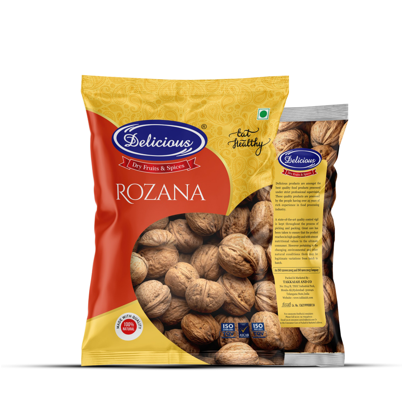 Delicious Rozana Walnut Whole | Akhrot – Delicious Dry fruits & Spices
